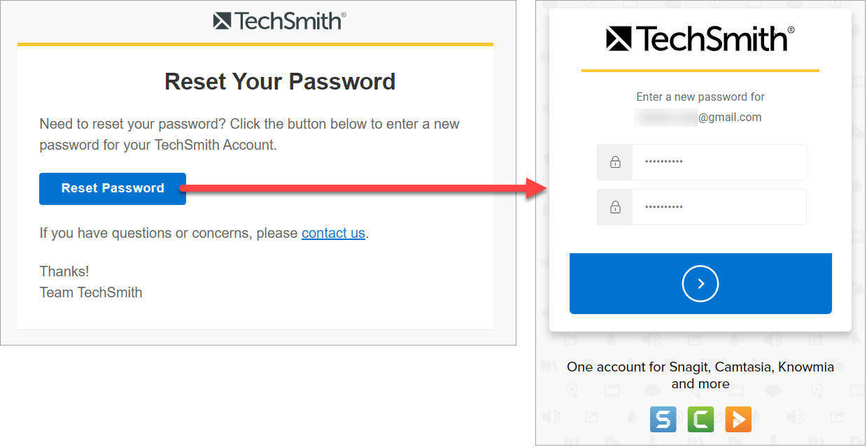 Change Password to Protect My Account – TechSmith Support