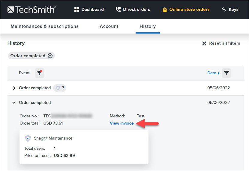 Online Store FAQ – TechSmith Support