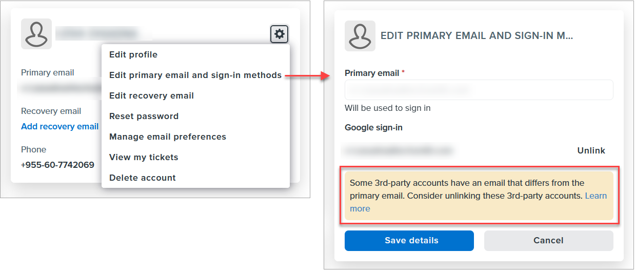 Google & Apple Sign In Options – TechSmith Support