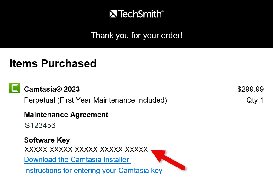 Where Do I Find My Software Key? – TechSmith Support
