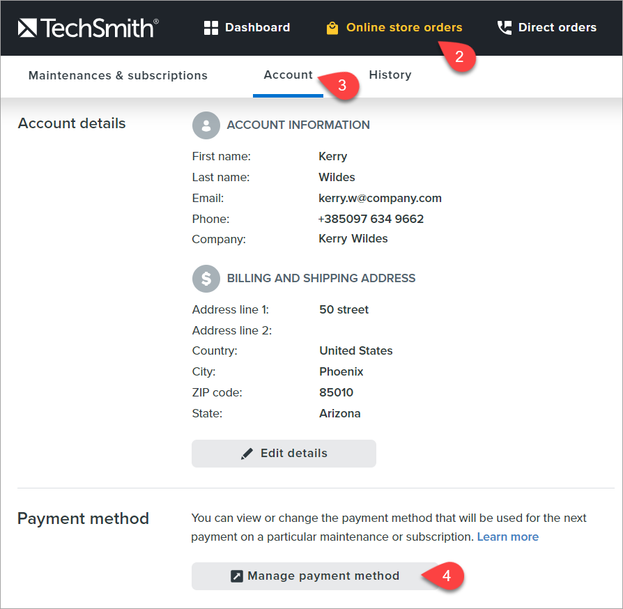 Online Store FAQ – TechSmith Support