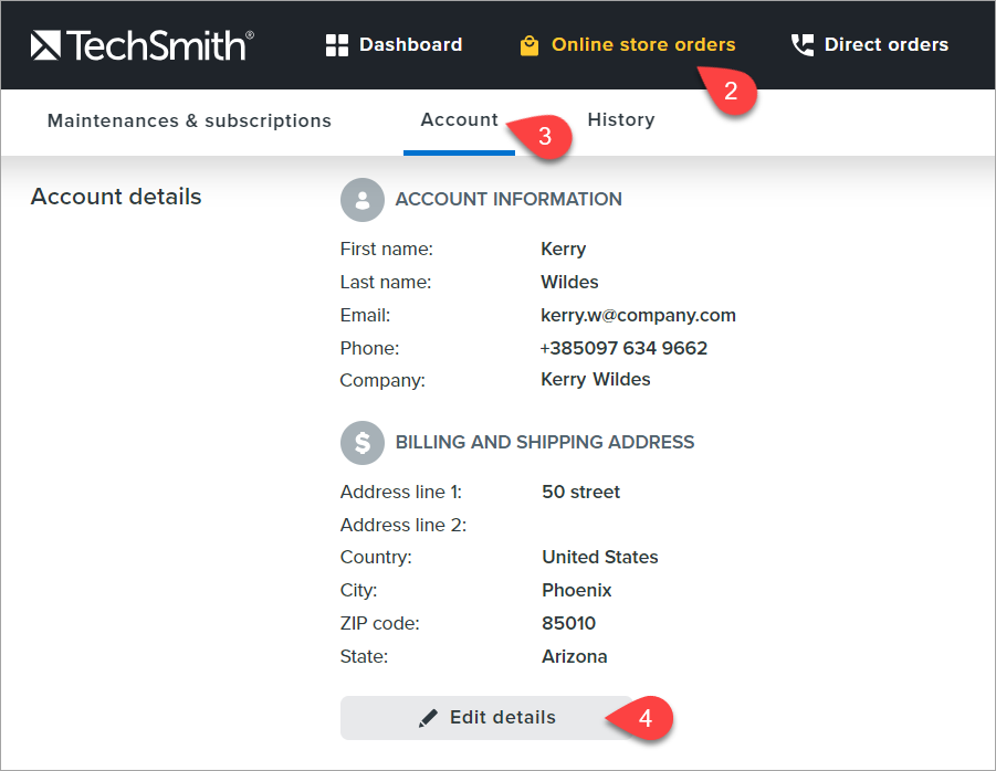 Online Store FAQ – TechSmith Support