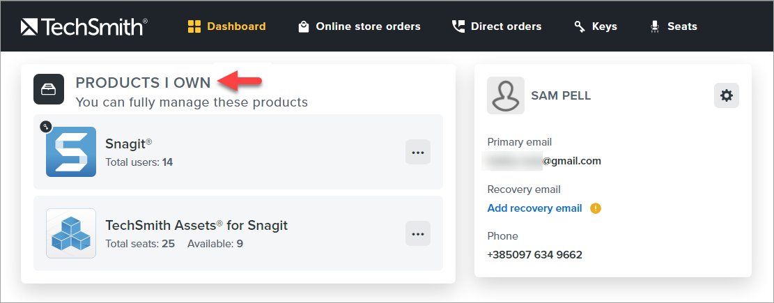 Delete a TechSmith Account – TechSmith Support