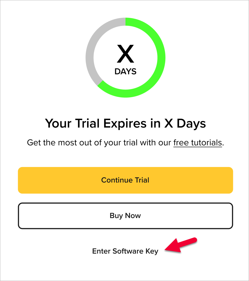 Camtasia: Enter My Software Key – TechSmith Support