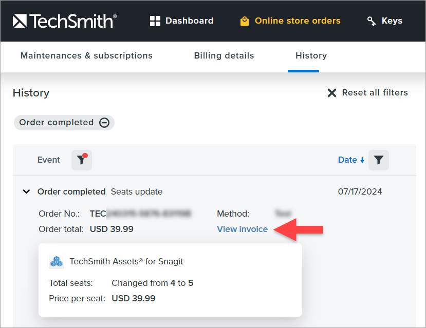 Online Store FAQ – TechSmith Support