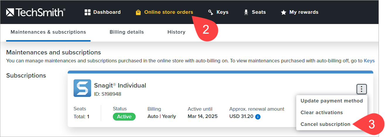 Online Store FAQ – TechSmith Support