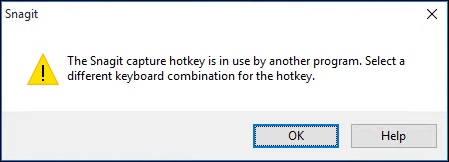 Snagit Print Screen Hotkey Not Working – TechSmith Support