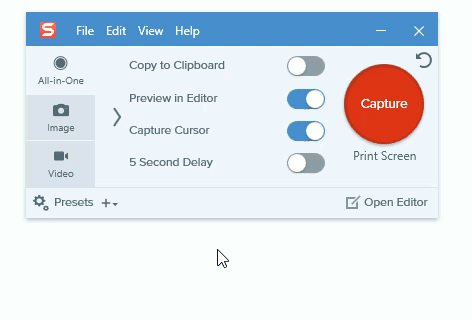 Automatically Save Images to a Specific Format During Capture ...