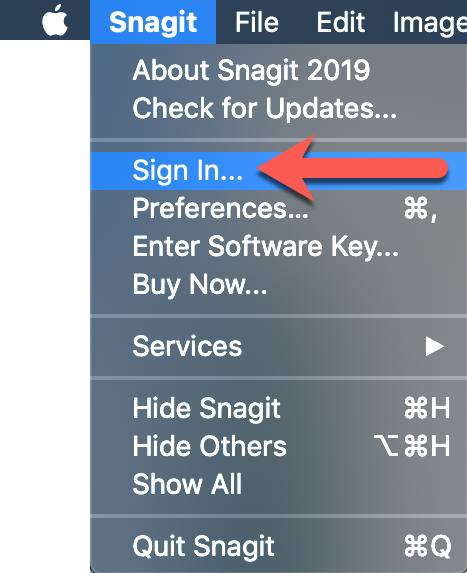 Snagit: Enter My Software Key – TechSmith Support