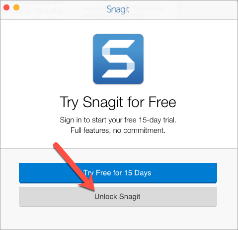 Snagit: Enter My Software Key – TechSmith Support